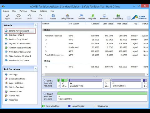 How to Split the Drive Storage - YouTube