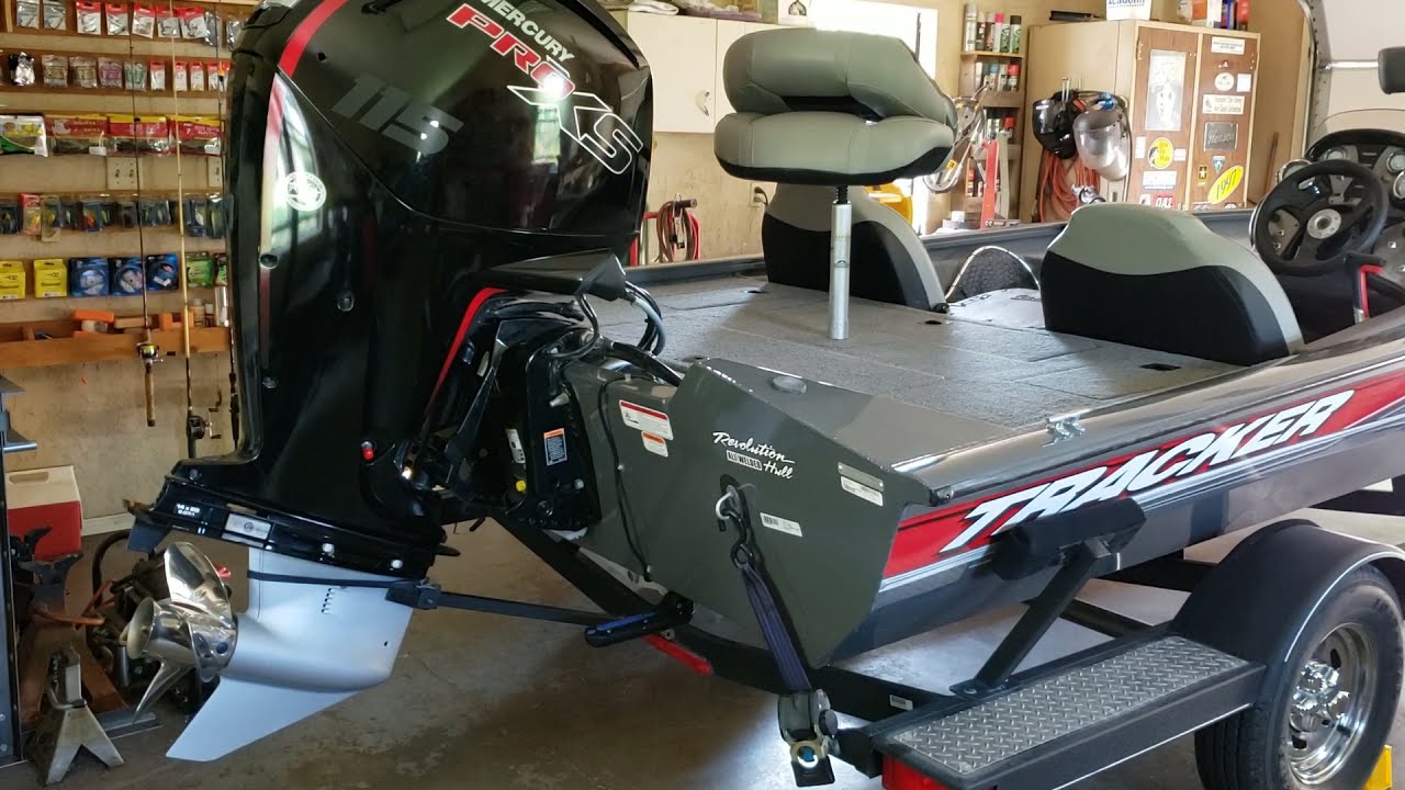 Bass Tracker Pro Team 190 TX with Mercury Pro XS 115 - YouTube