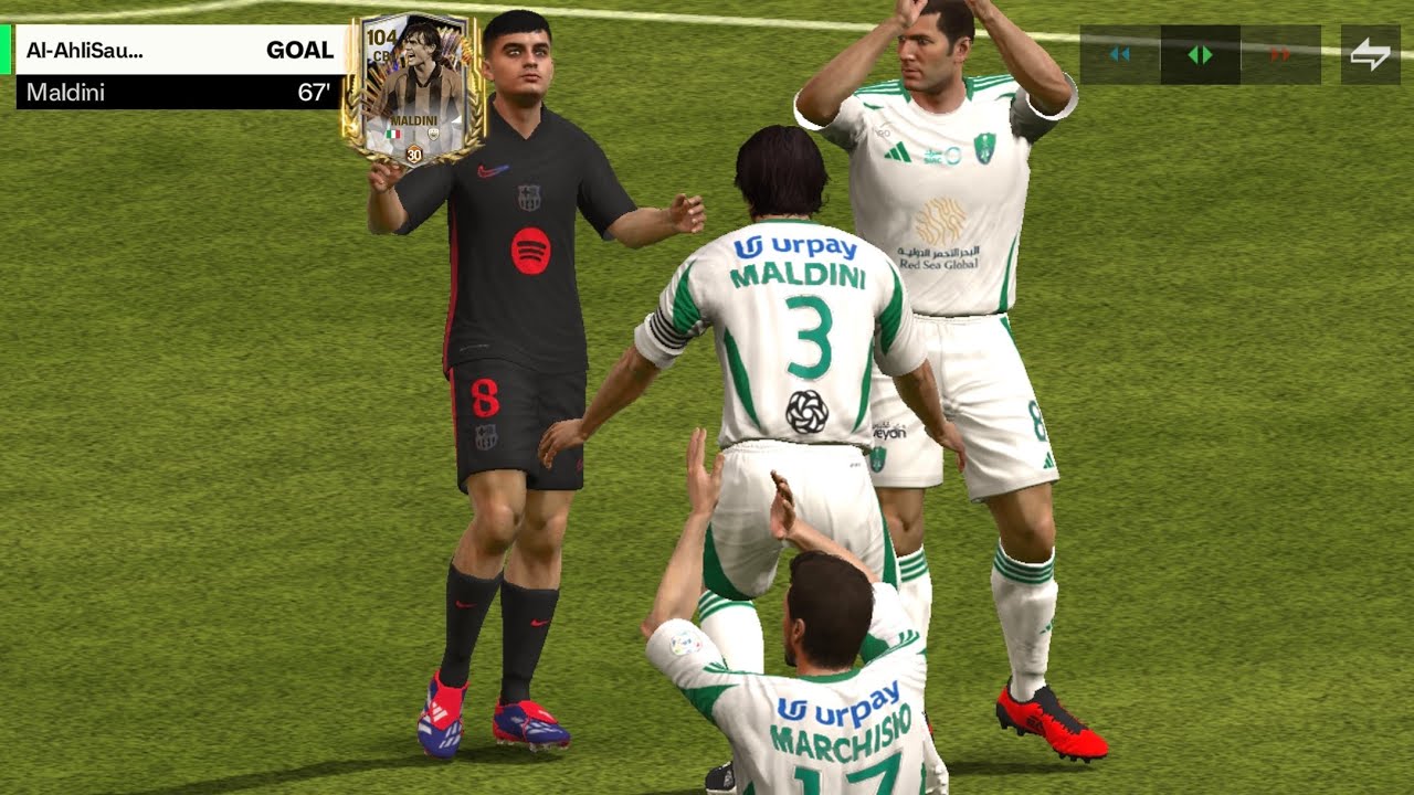Paolo Maldini header, Nico Williams creative set pieces - YouTube
