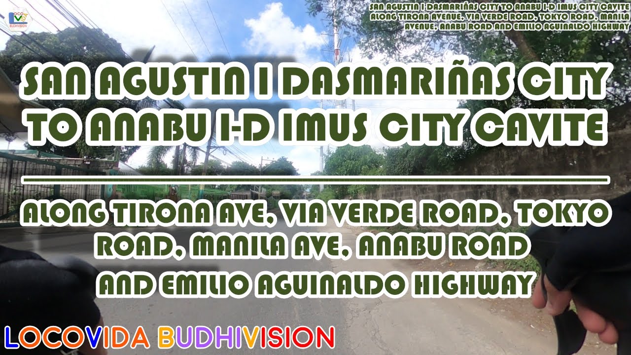 A bike ride experience, from San Agustin I Dasmariñas City to Anabu I-D ...
