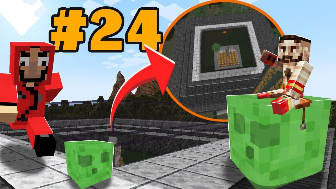FARM DE SLIME Fácil e PODEROSA! UPCRAFT ep 24 (Serie Survival Minecraft) - YouTube