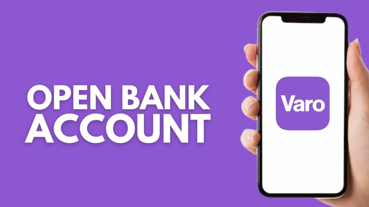 How To Open Varo Bank Account - Step by Step - YouTube