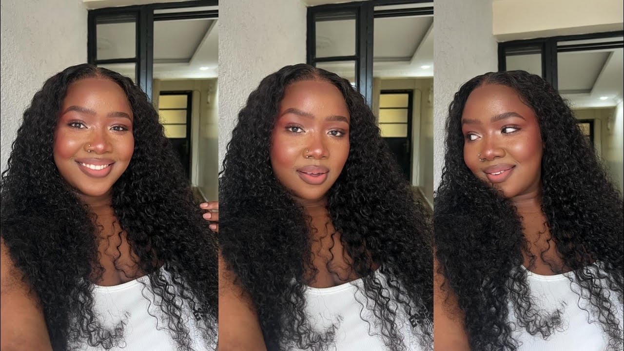 ALIEXPRESS human hair wig ,water wave installation & styling ft ...