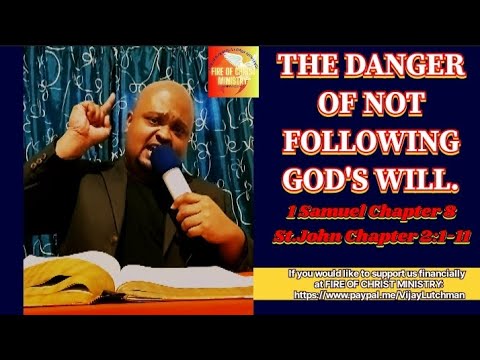 Sermon: THE CONSEQUENCES OF NOT FOLLOWING GOD'S WILL! BY V.I.L ...