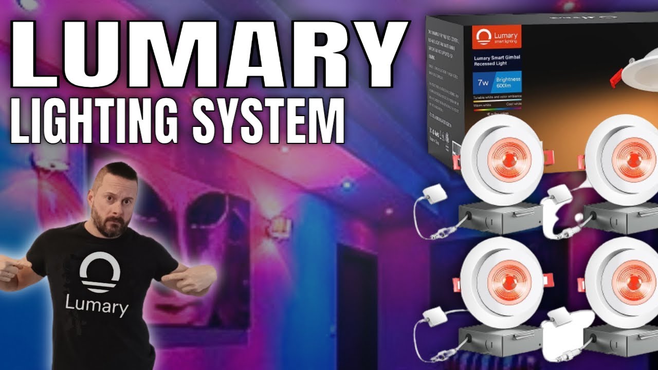 Lumary RGB Smart Recessed Lighting System | For Home - YouTube