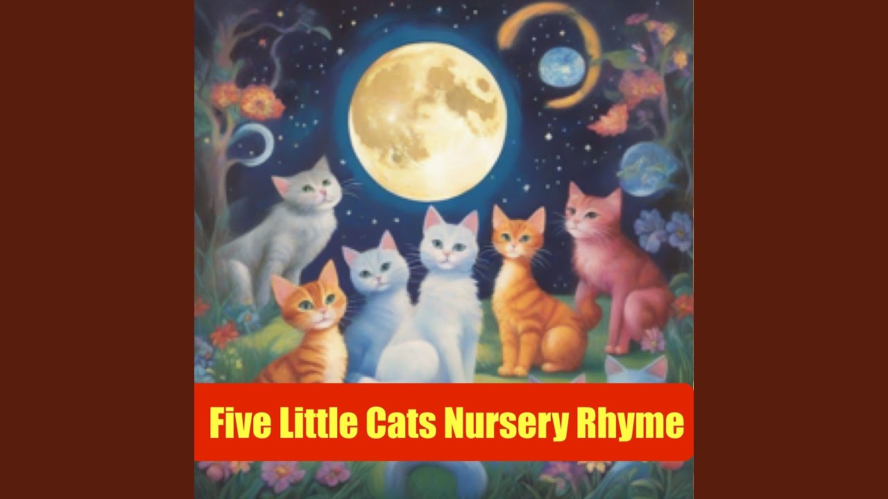 Five Little Cats Nursery Rhyme - YouTube