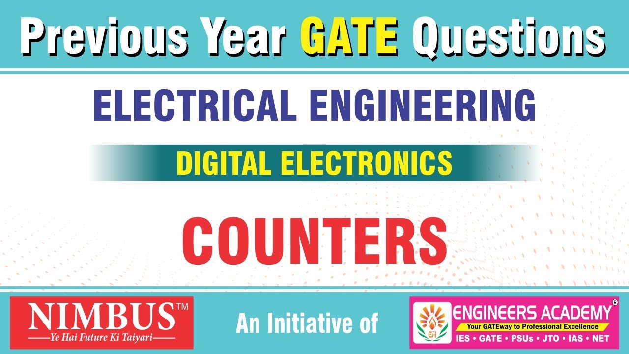 Previous Year GATE Questions | Electrical Engineering | Digital ...