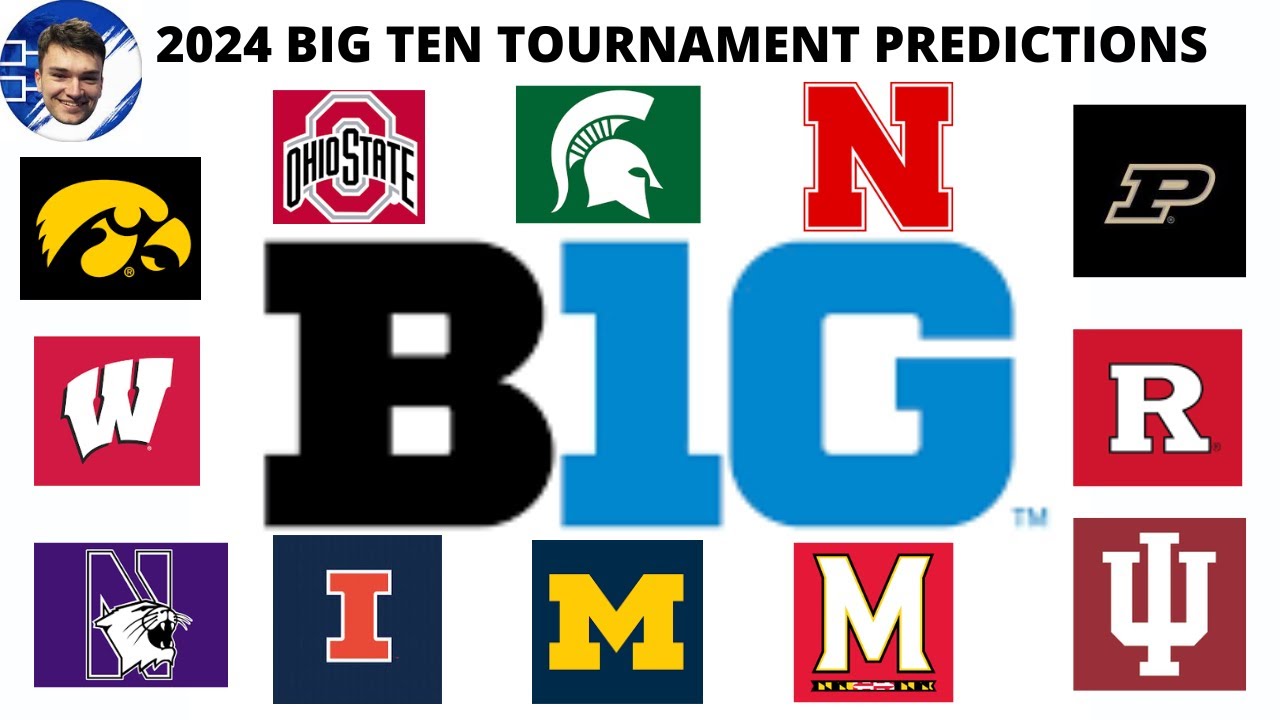 2024 Big Ten Tournament Predictions! 100% Correct! - YouTube