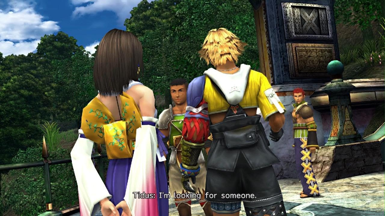 FINAL FANTASY X HD - Luzzu and Gatta in Luca - YouTube
