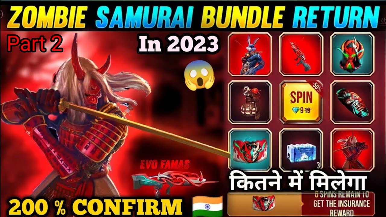 Samurai Bundle Return Kab Aayega Zombie SamuraiBundle Return Confirm ...