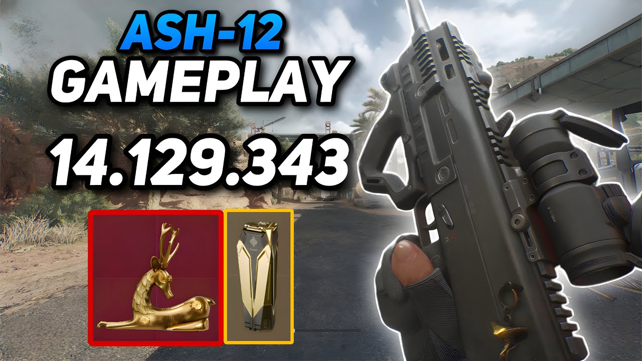 Playing With ASh-12 - Delta Force Mobile - YouTube