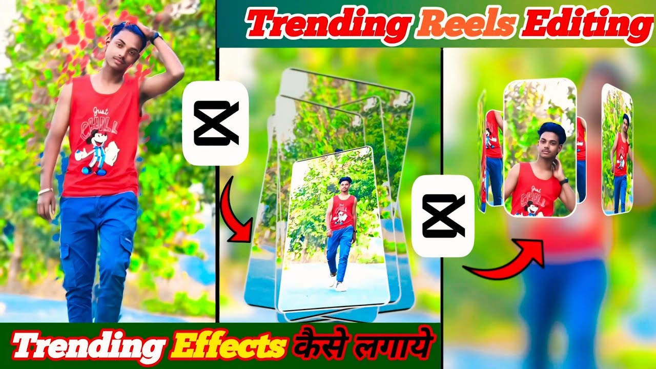 Instagram Trending Reels Editing || Trending Effects Video Editing 🔥 ...