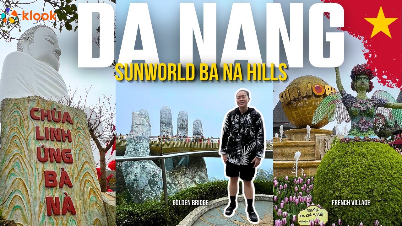 SUNWORLD Ba Na Hills 🇻🇳 Cable Cars, Golden Bridge & French Village ...