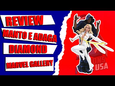 Review Manto e Adaga Diamond Marvel Gallery PT-BR
