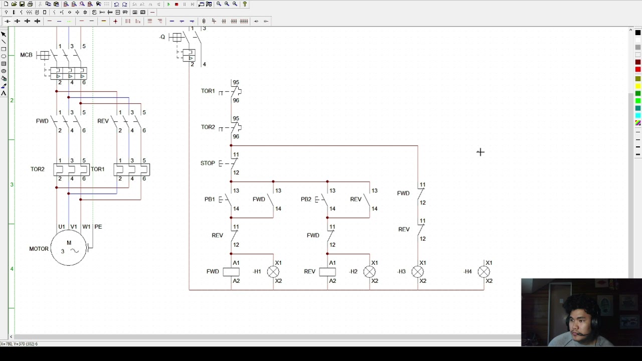 Experiment 2 (Forward/Reverse Operation of a 3-Phase Motor) - YouTube