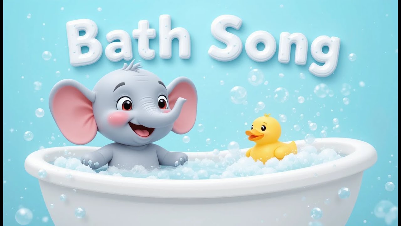 Bath Song and More Songs For Kids R1E2603 | Classic Educational Song ...