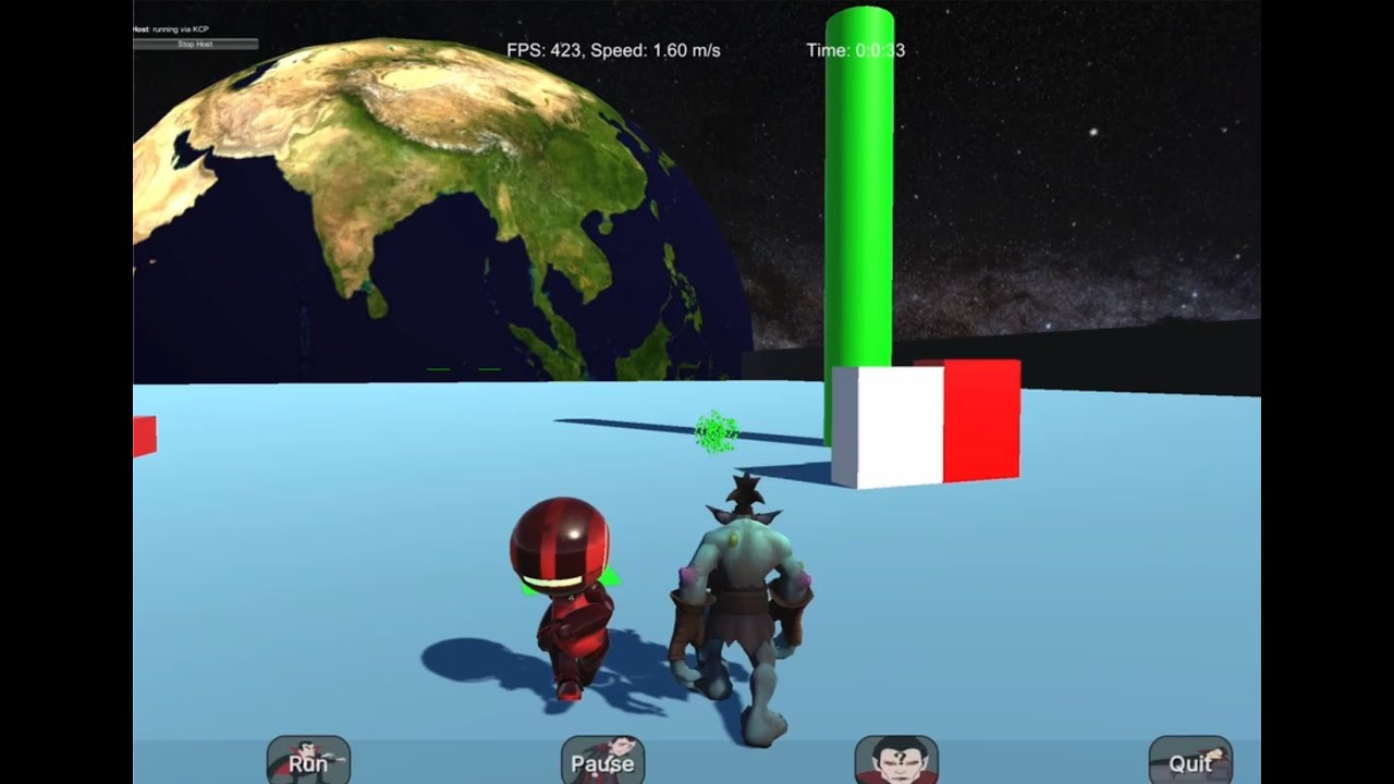 Latest floating origin multiplayer for open World games: network setup ...