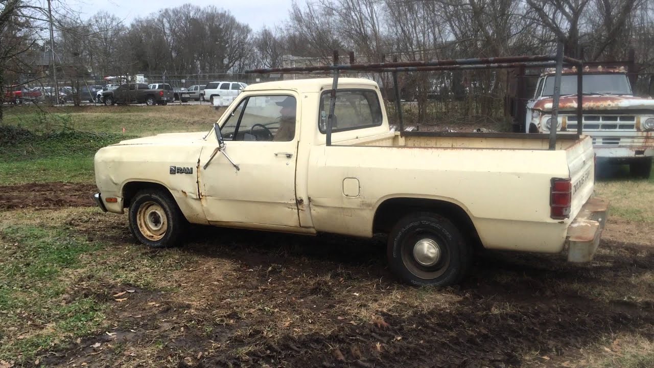 1982 DODGE RAM 150 PKP TRUCK - YouTube