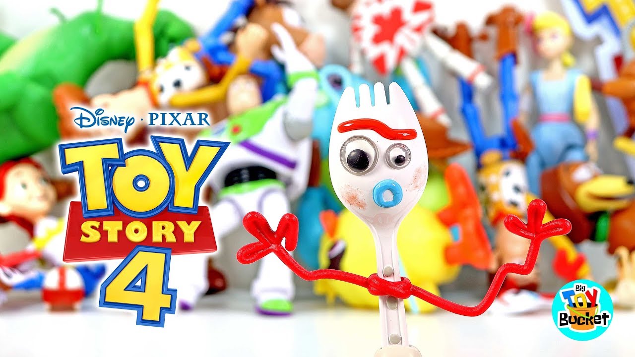 Disney Pixar Toy Story 4 Woody Buzz Rex Slinky Jessie Bullseye Ducky ...