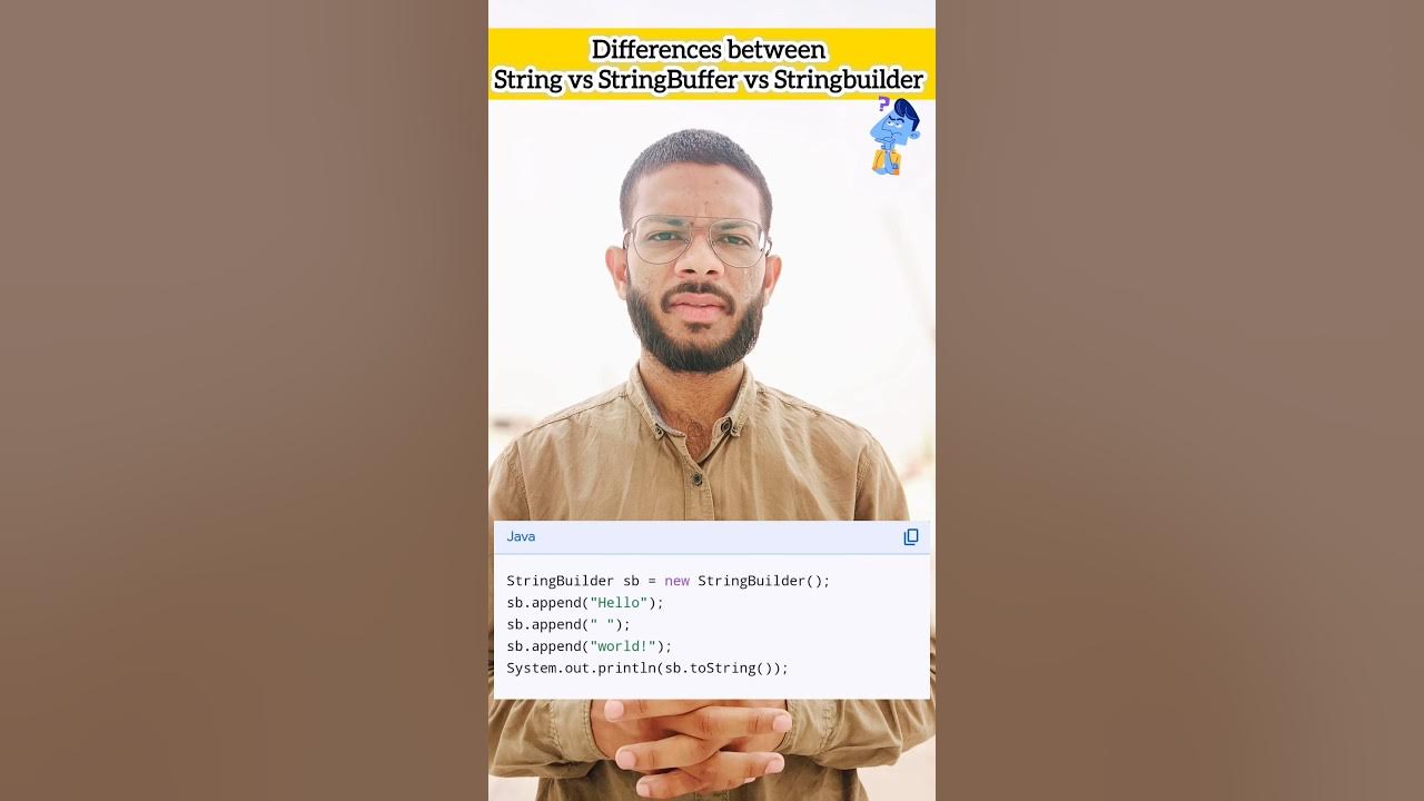 Stringbuilder In Java Java Javainterviewquestions Interview Javahack Strings Api Ai