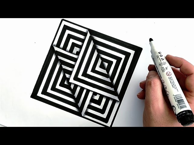 Obsticle Illusion Drawing Ideas Impossible Shapes Optical Illusion