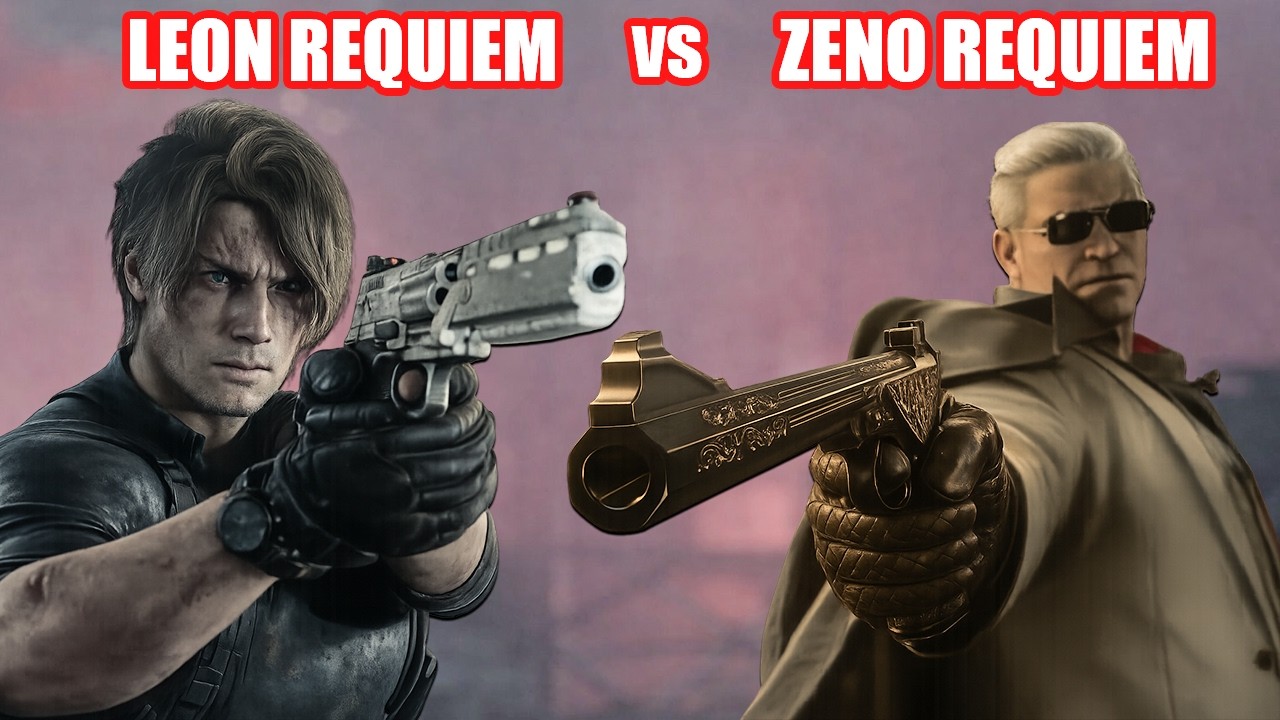 Leon vs Zeno – Ultimate Requiem Gun Skill Comparison | Resident Evil 9 ...