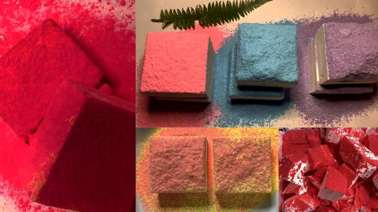 Fluffy Fresh Gym Chalk ☁️🌩️ Beautiful Holi Powder toppings | Extremely ...