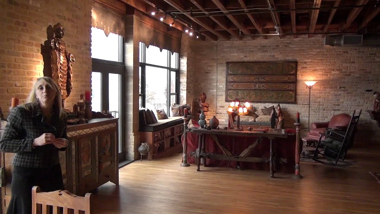 Rose Castro Brazos Lofts Downtown Austin Live Work Loft Tour Living ...