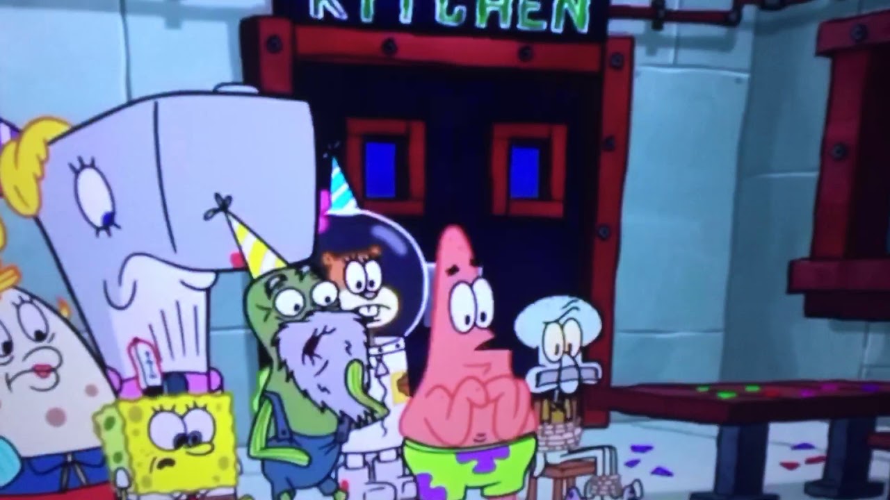 Spongebob clips: Mr krabs firework - YouTube