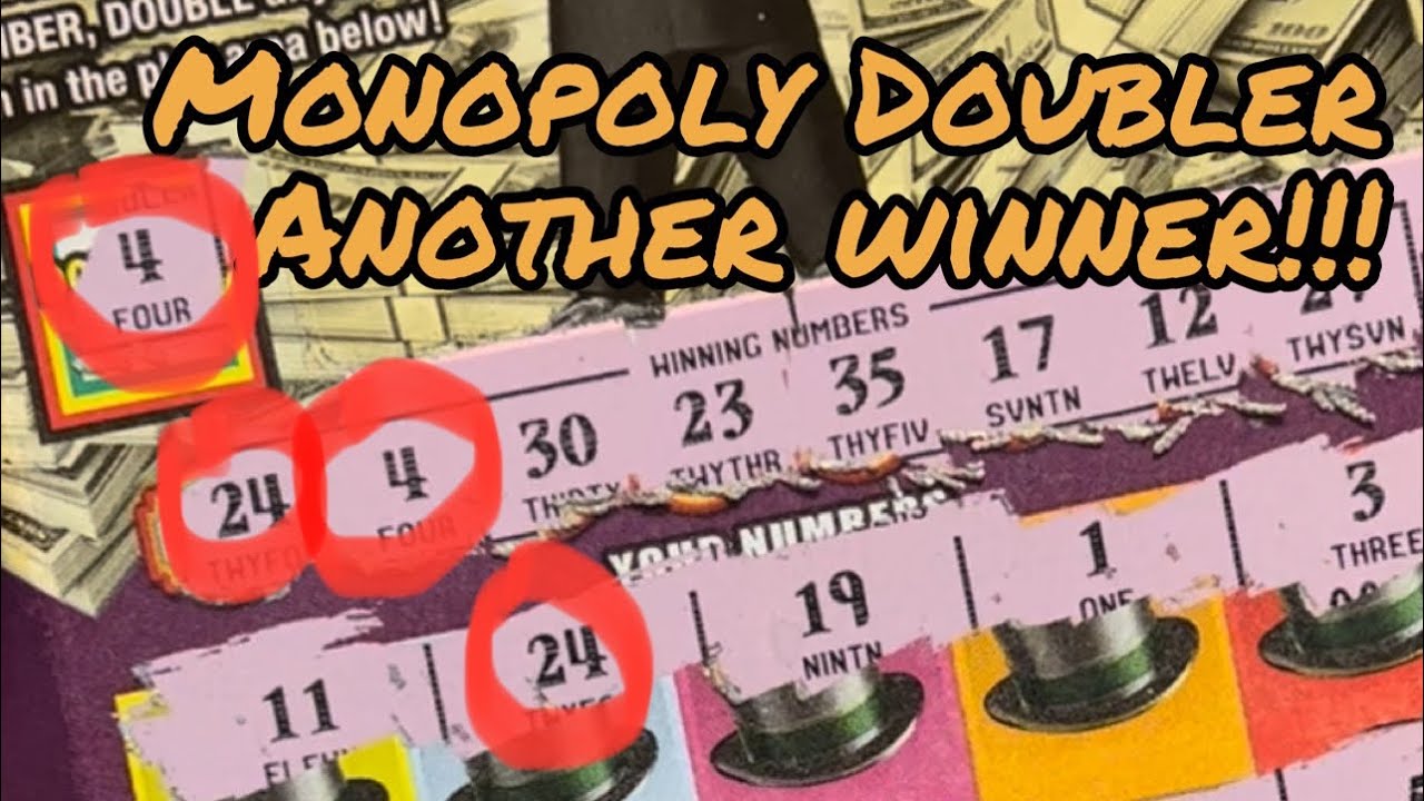 Florida Lottery $20 Monopoly Doubler Another Win!!! - YouTube