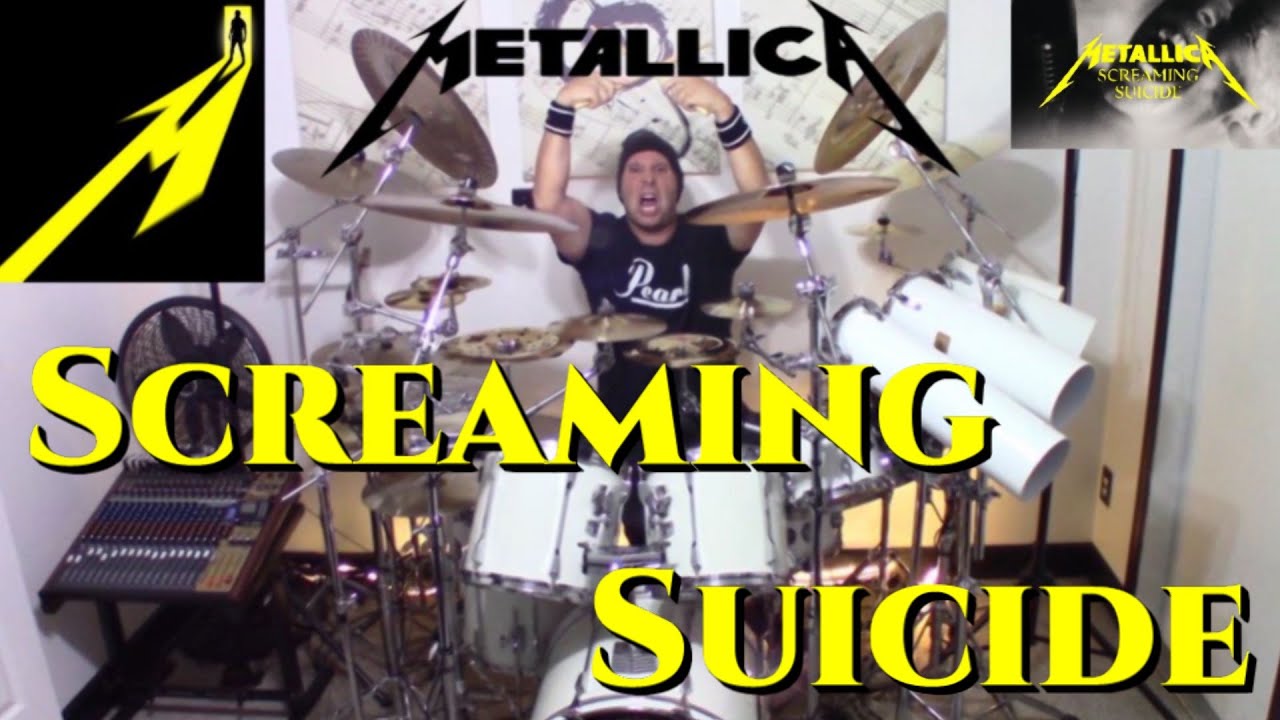 Thrash Metal Drum Playthrough- Screaming Suicide (Metallica) 🤘🥁🤘 ...