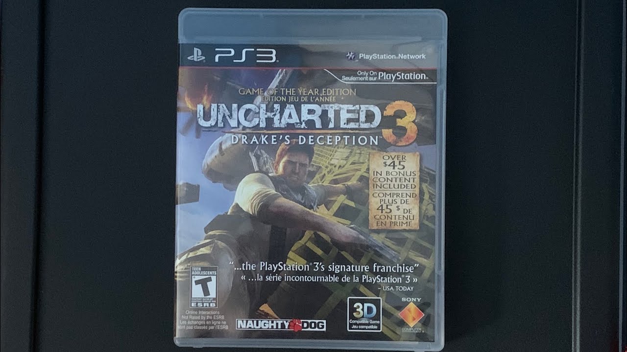 Uncharted 3 Drake’s Deception (PS3) Unboxing! - YouTube