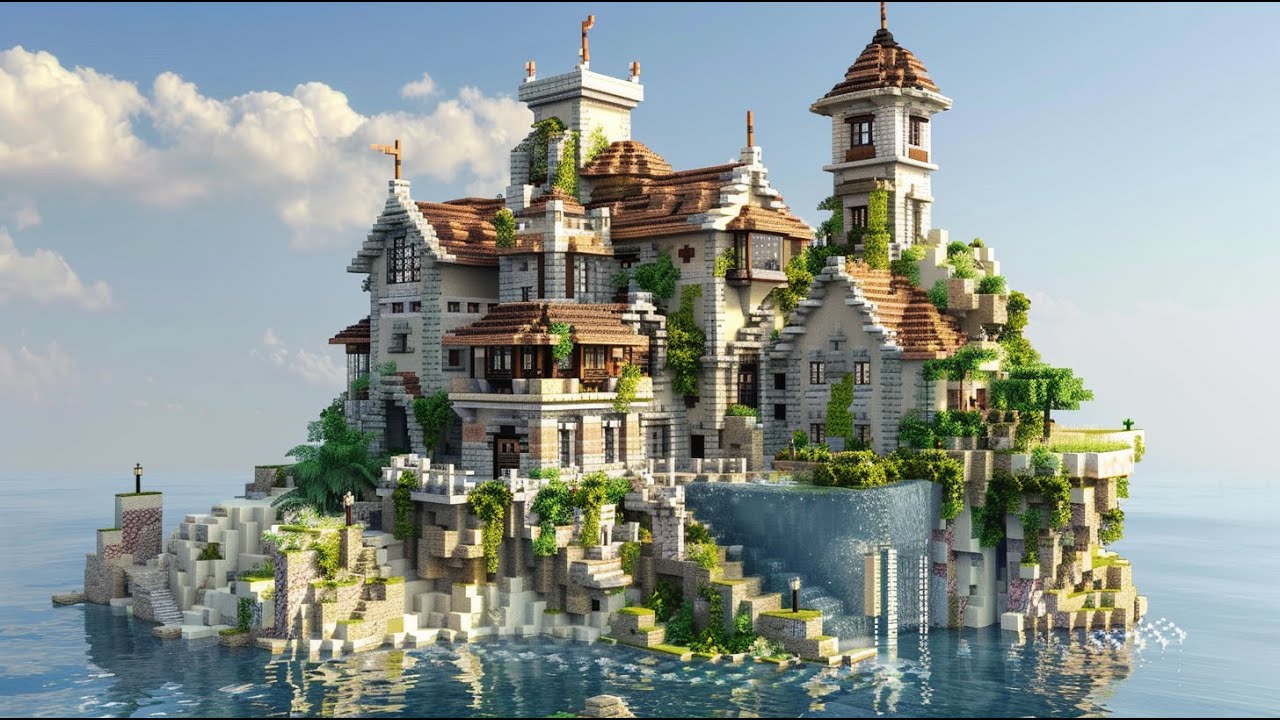 Building Mega Builds With Random people, Minecraft Multiplayer LIVE ...