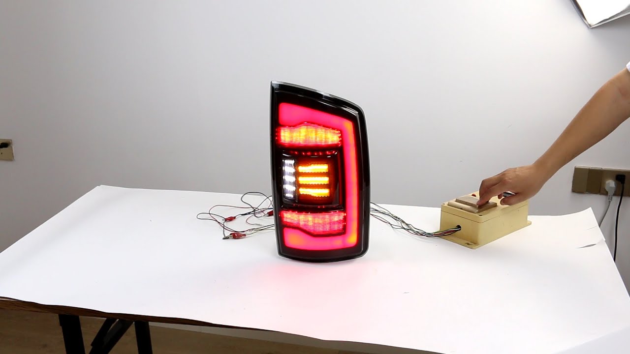 2019+ Tail Lights on Dodge Ram 3rd Gen 2002-2008 With Sequential Signal ...