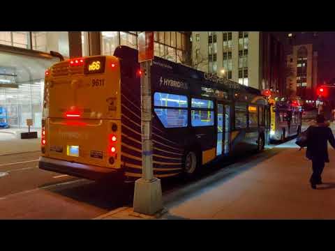 MTA NYCT: 2021 New Flyer XDE40s on the M66 Bus Route - YouTube