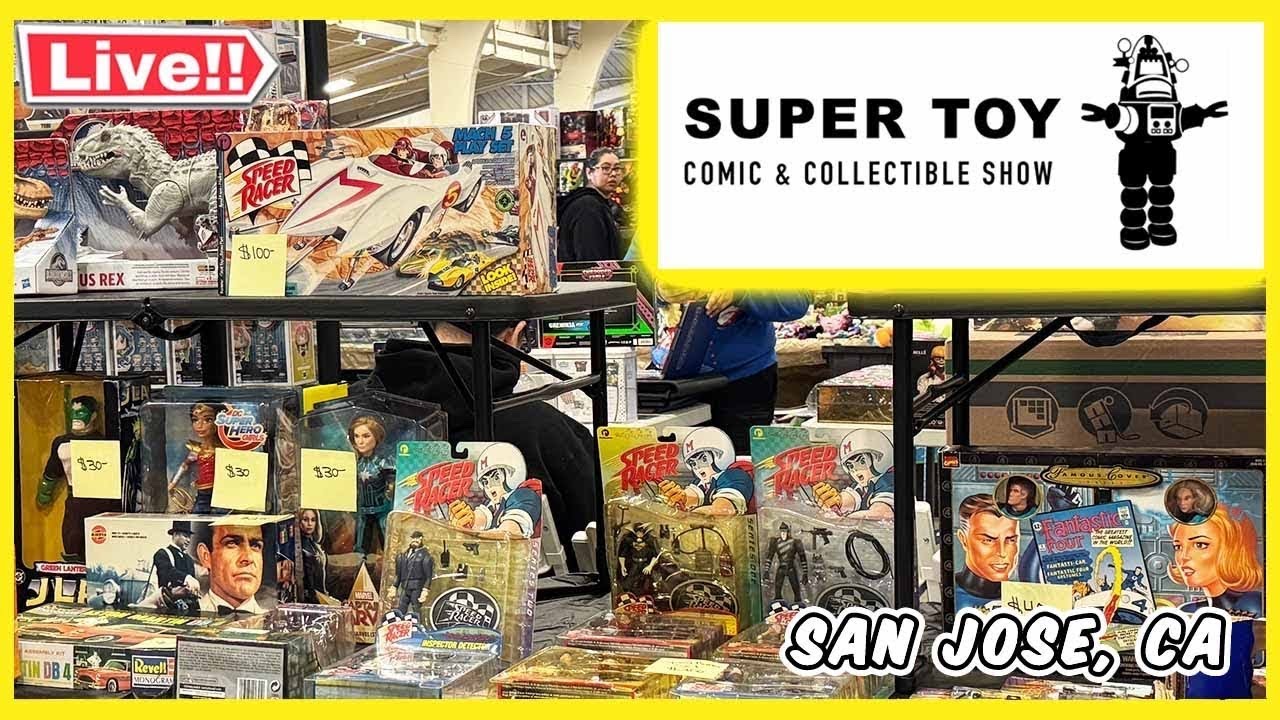 🔴 [#LIVE -En Vivo] | Road Trip | San Jose Super Toy Comic & Collectible ...