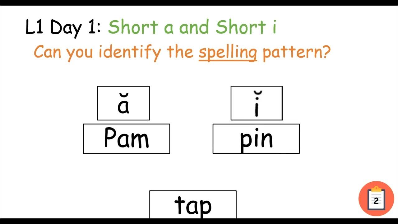 Learn to read 2nd grade Short a and Short i words L1D1 - YouTube