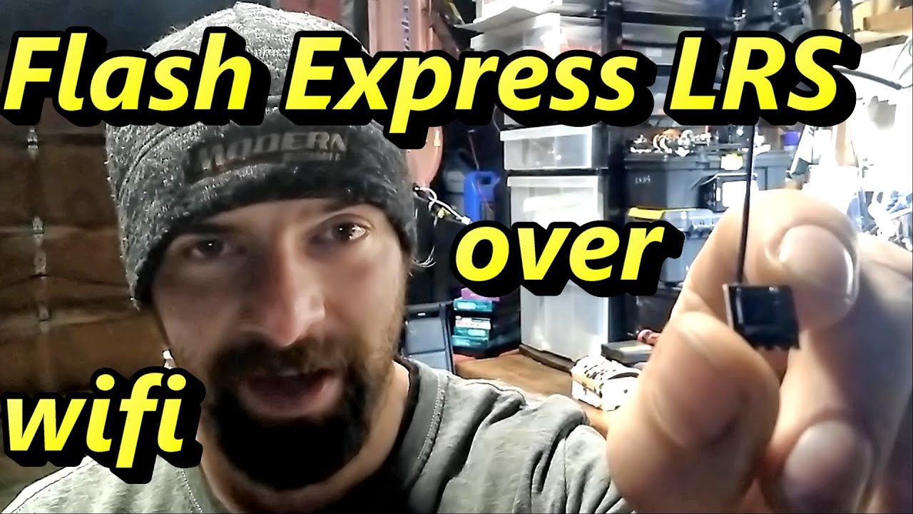 How to flash Express LRS over Wifi - YouTube