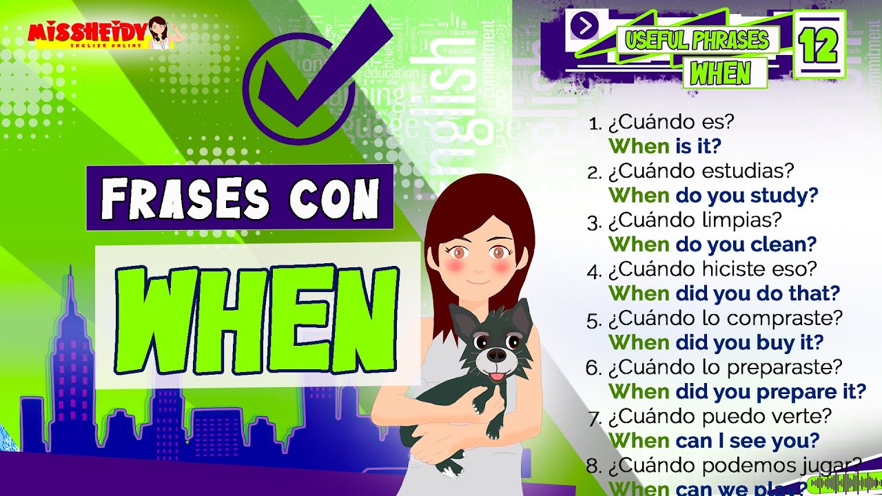 🔴 ️Aprende Estas Expresiones Con " WHEN " - YouTube