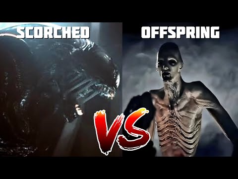 Scorched VS Offspring - Alien Romulus FIGHT! - YouTube