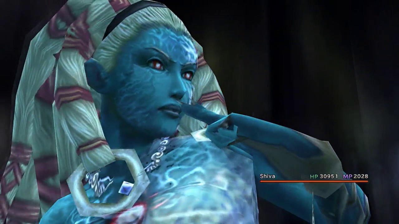 Final Fantasy X HD: No Sphere Grid - Dark Shiva (No Zanmato) - YouTube