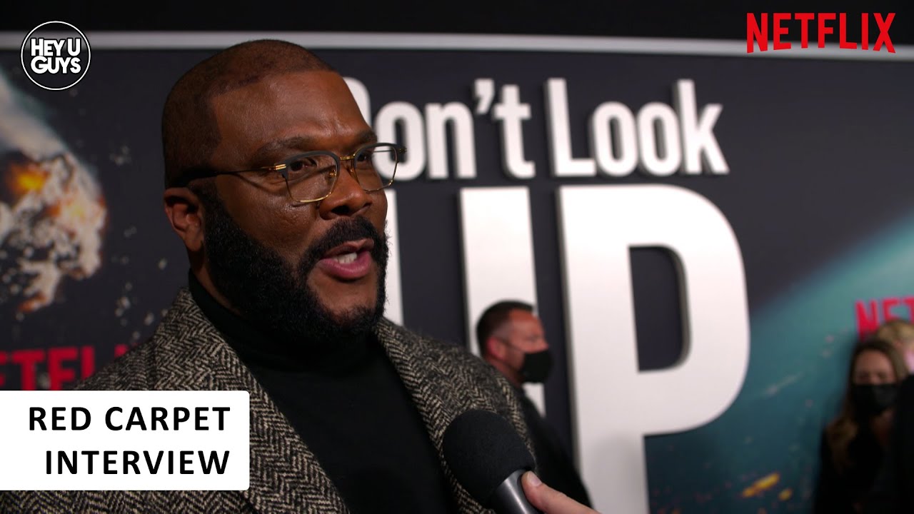 Don't Look Up Premiere - Tyler Perry Interview - YouTube
