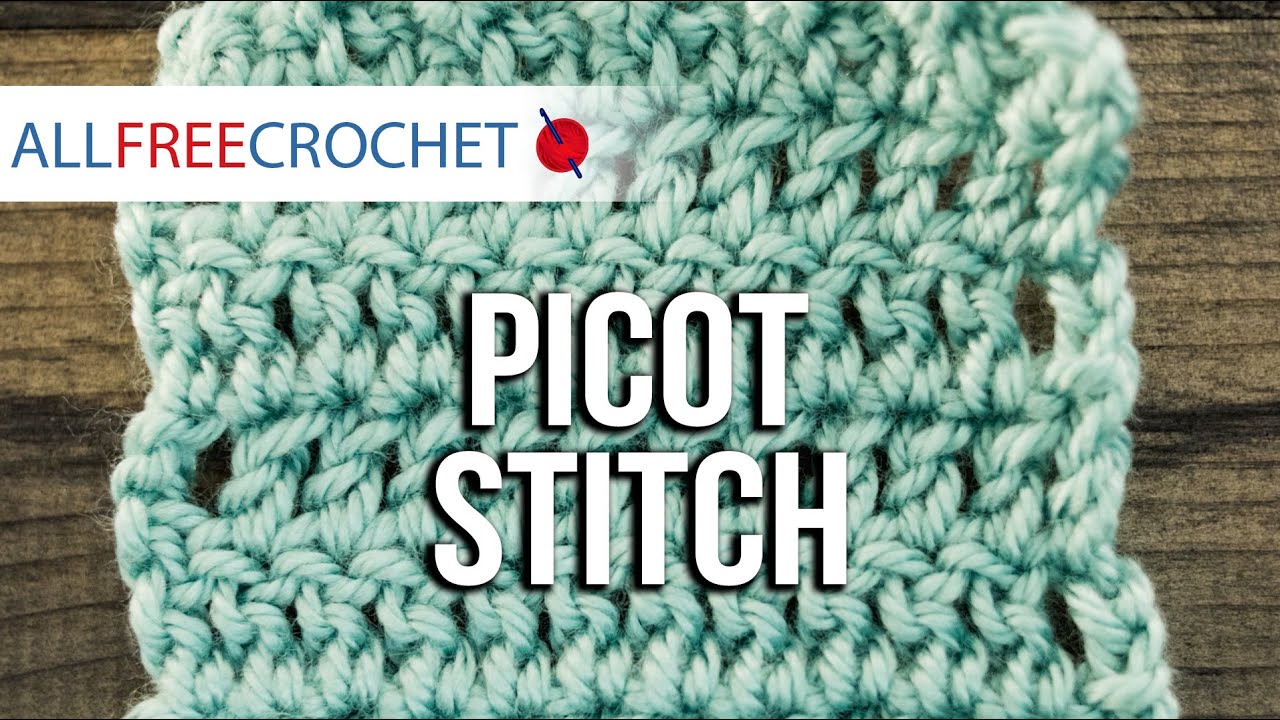 Picot Stitch Left-Handed Tutorial - YouTube