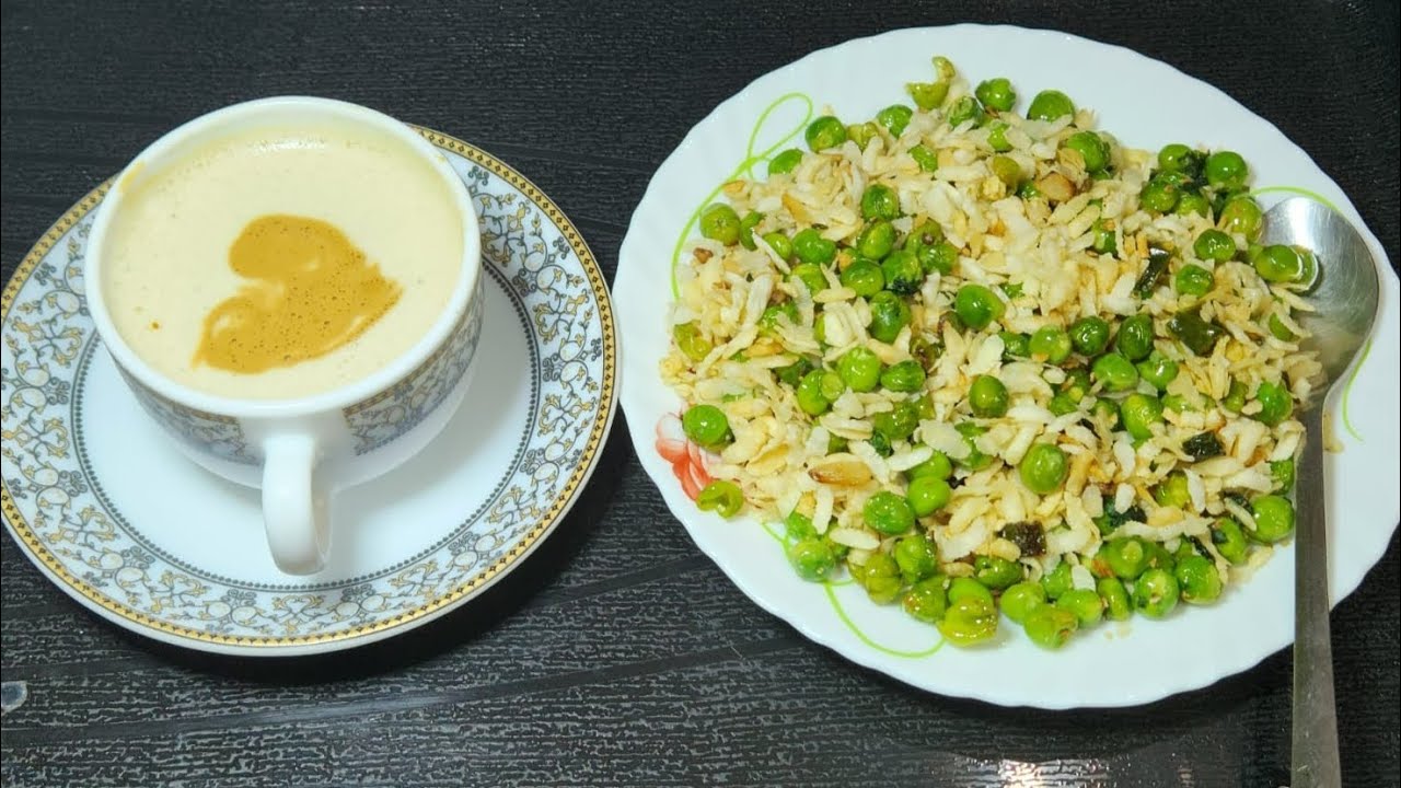 Poha Matar+Coffee=Perfect Brunch #recipe #cooking #viral #trending # ...