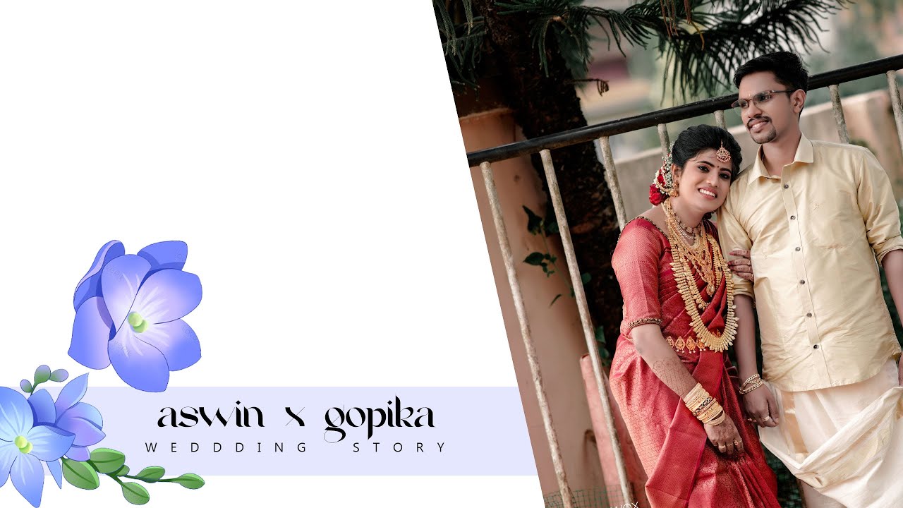 ASWIN x GOPIKA KERALA WEDDING HIGHLIGHT 2022 - YouTube