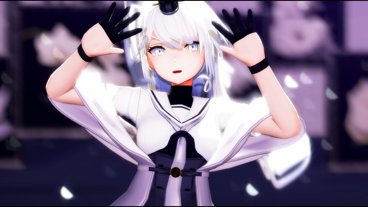 【MMD艦これ】GETCHA！ / 冬月【Kantai Collection/Ray-MMD/4K/60fps】 - YouTube