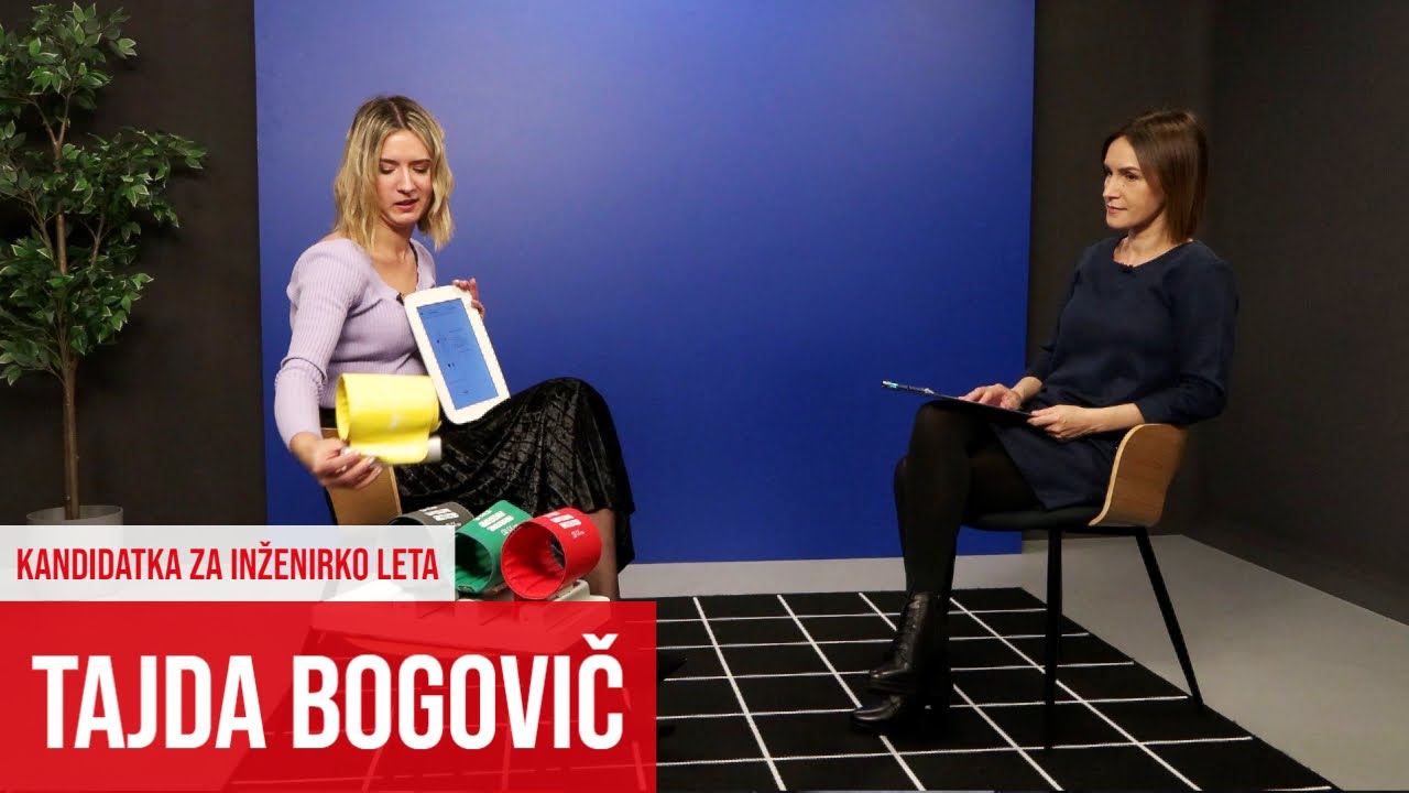 Pogovor s kandidatko za inženirko leta Tajdo Bogovič - YouTube