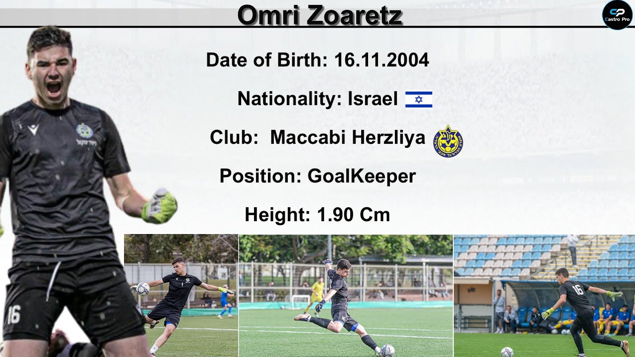 Omri zoaretz | GoalKeeper | 2023 | עומרי זוארץ - YouTube