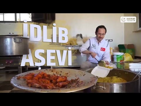 Suriye - İdlib'deki Aşevimizden mazlumlara sıcak yemek dağıtımı gerçekleştiriyoruz. | Hayrat Yardım