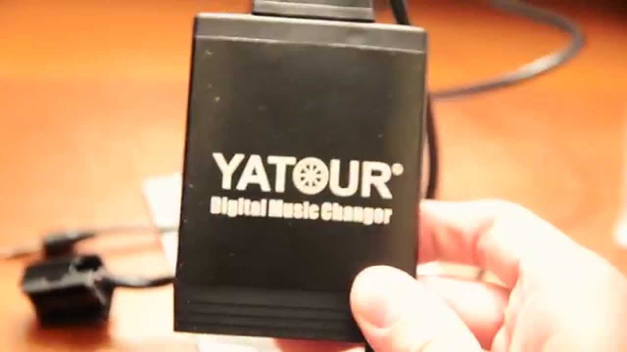 Распаковка Yatour адаптера - YouTube
